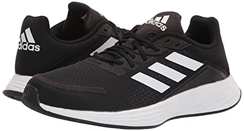 adidas Men's Duramo SL Trail Running Shoe, Black/White/Black, 11
