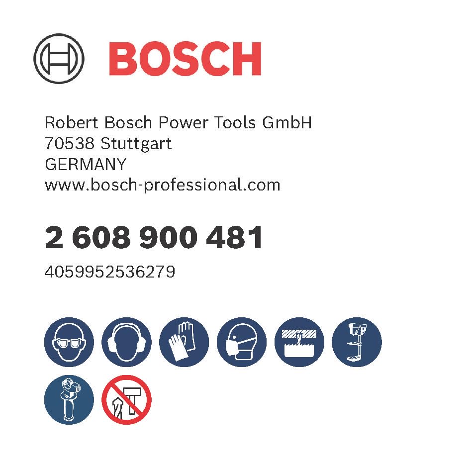 Bosch 1x Expert Construction Material Hole Saw (for Softwood, Chipboard, Ø 105 mm, Professional Accessory Rotary Drill/Drivers)