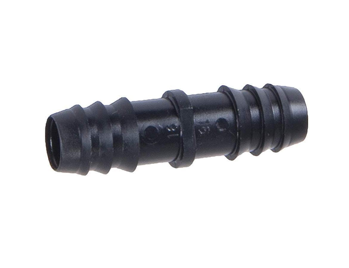 Irrigation Fittings Kit for 1/2" Tubing 20 PIECE SET - 5 Tees, 5 Couplings, 5 Elbows, 5 End Cap Figure 8 Plugs - Barbed Connectors (For Rain Bird 16mm .520 ID and Compatible Drip or Sprinkler Systems)
