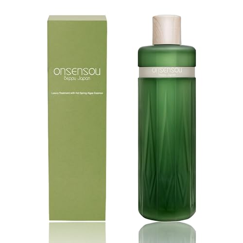 ONSENSOU Hot Spring Yeast & Green Algae Extract Shampoo, Rich & Luxurious Lather for Scalp & Hair Care, Moisturizing & Nourishing, Sulfate-Free, Organic & Skin-Friendly Formula, Mild, 10.1 fl oz
