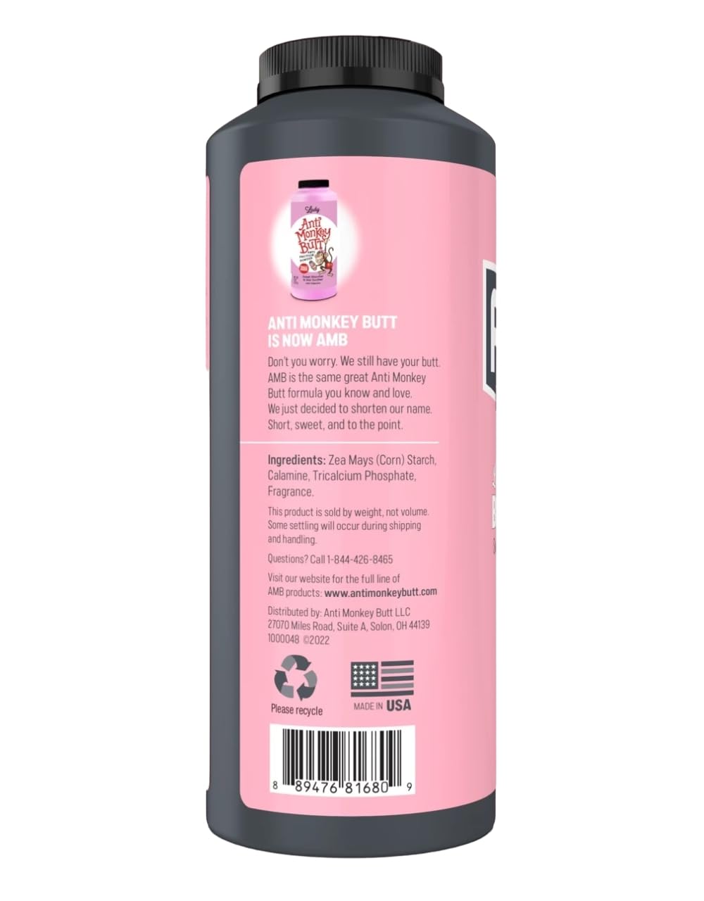 Clarion Lady Anti-Monkey Butt Powder, 6 Ounce