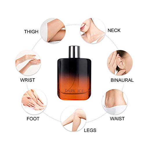PERFUME&BEAUTY DARK ICE Perfume for Men Parfum 100ML 3.4 fl.oz-Black