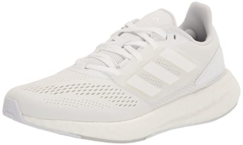 adidas Men's Pureboost 22 Running Shoe, White/White/Crystal White, 9.5