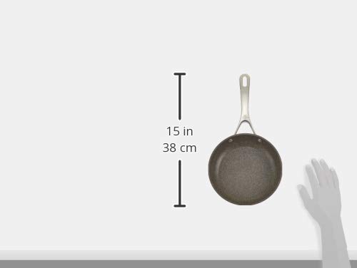 Ballarini 75002-808 Salina Frying Pan, 7.9 inches (20 cm), Made in Italy, Induction Compatible, Granitium, 7-Layer Coating