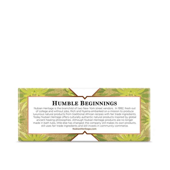 Nubian Indian Hemp and Haitian Vetiver Soap, 5 Ounces (Pack of 3)