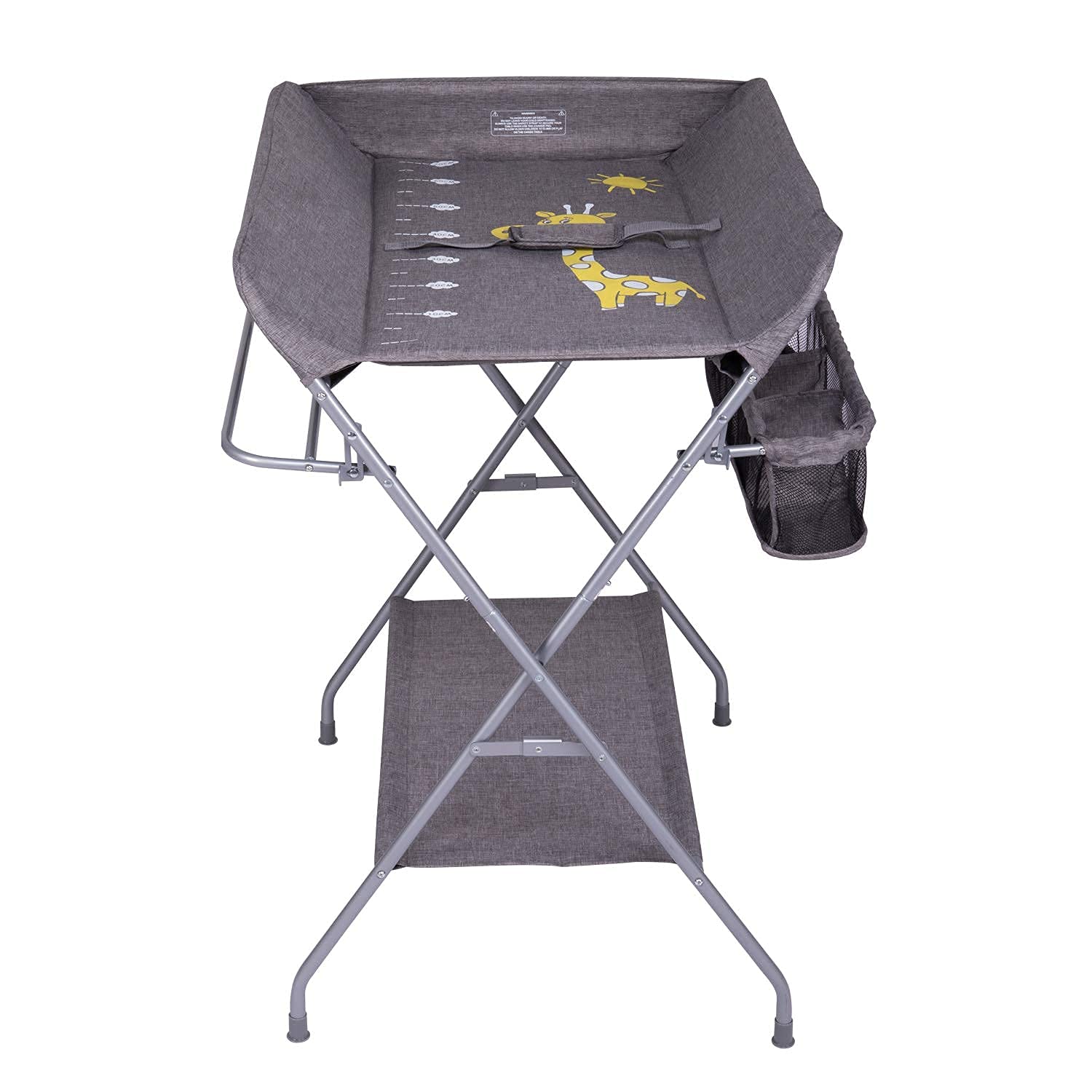 Kinfant Portable Baby Changing Table - Folding Diaper Station Nursery Organizer for Infant