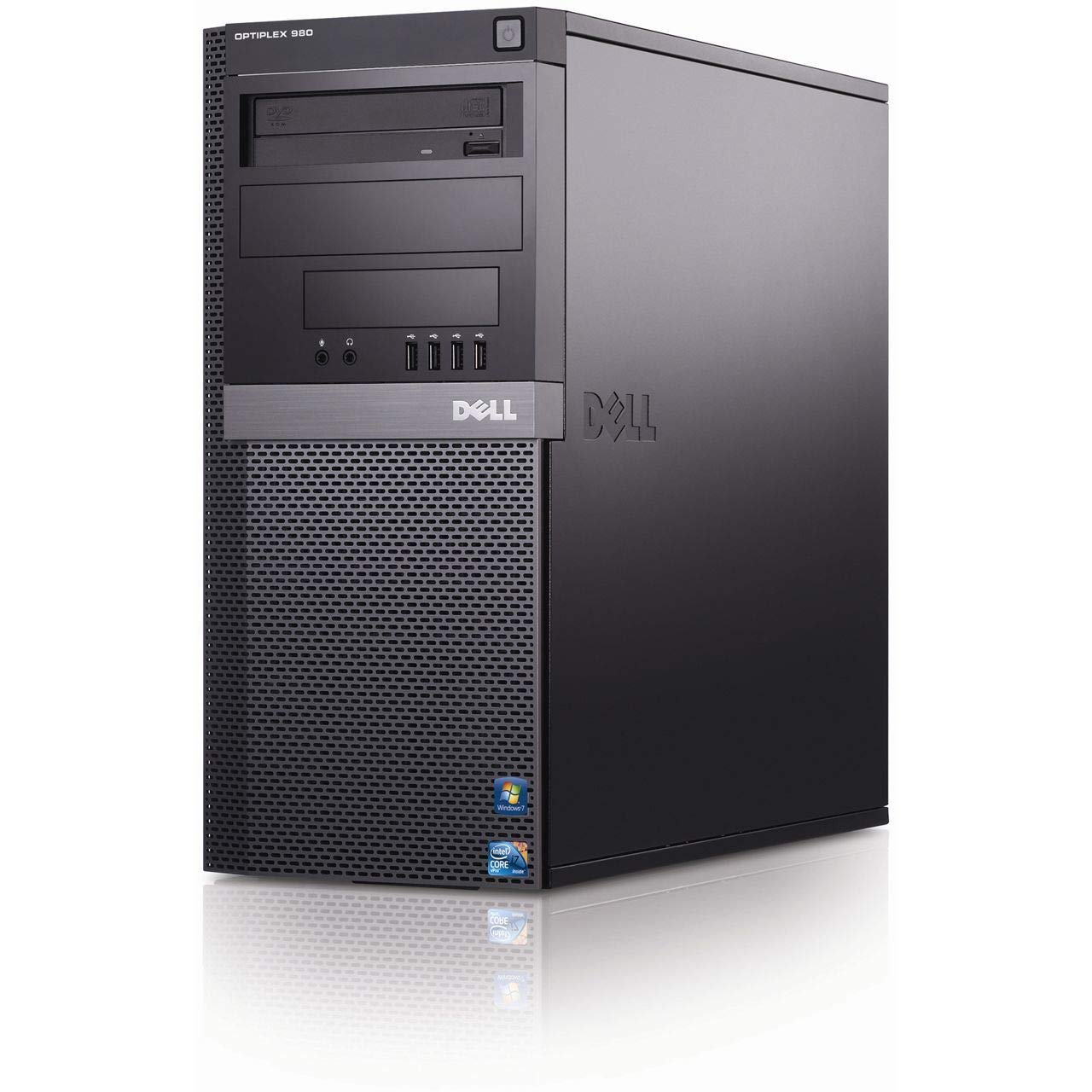 Dell Optiplex 980 Desktop Computer with SSD - Intel Core i5-650 3.2GHz 8GB DDR3 RAM 128GB SSD DVD Windows 10 Professional (Renewed)
