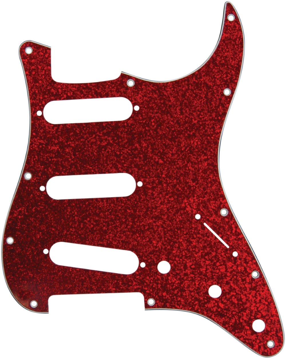 D’Andrea Strat Pickguards for Electric Guitar, Red Sparkle