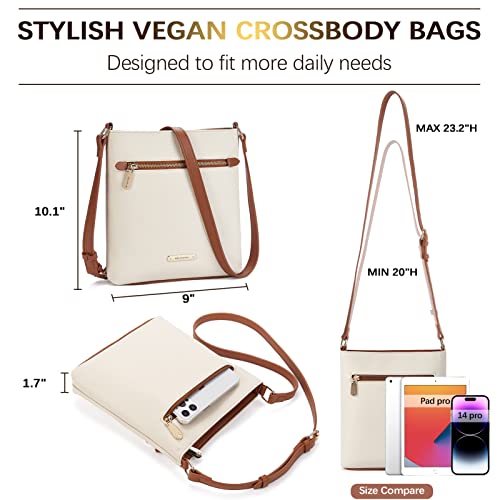 BOSTANTEN Crossbody Bags for Women ＆ Travel Backpack for Women- Flight Approved Carry On Backpack