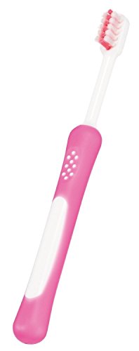 Japan Pigeon Baby Training Toothbrush Set Step 4 (For 16 Month+ and Up) Pink