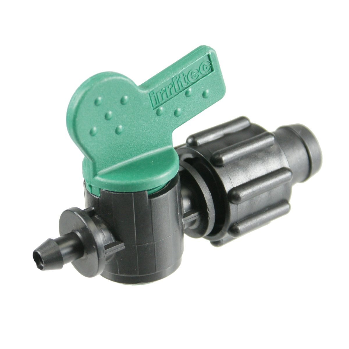 Perma-Loc 5/8" Drip Tape x 1/4" Barb Tubing Takeoff Adapter Valve- 50 Pack