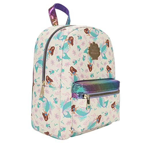 Bioworld Live Action Little Mermaid Ariel AOP Mini Backpack