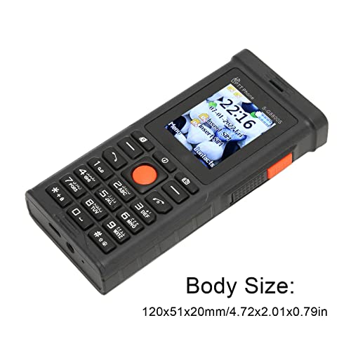 Elderly Mobile Phone, Detachable Antenna 1.7 Inch HD Unlocked Children Elderly Mobile Phone for Standby Phone US Plug