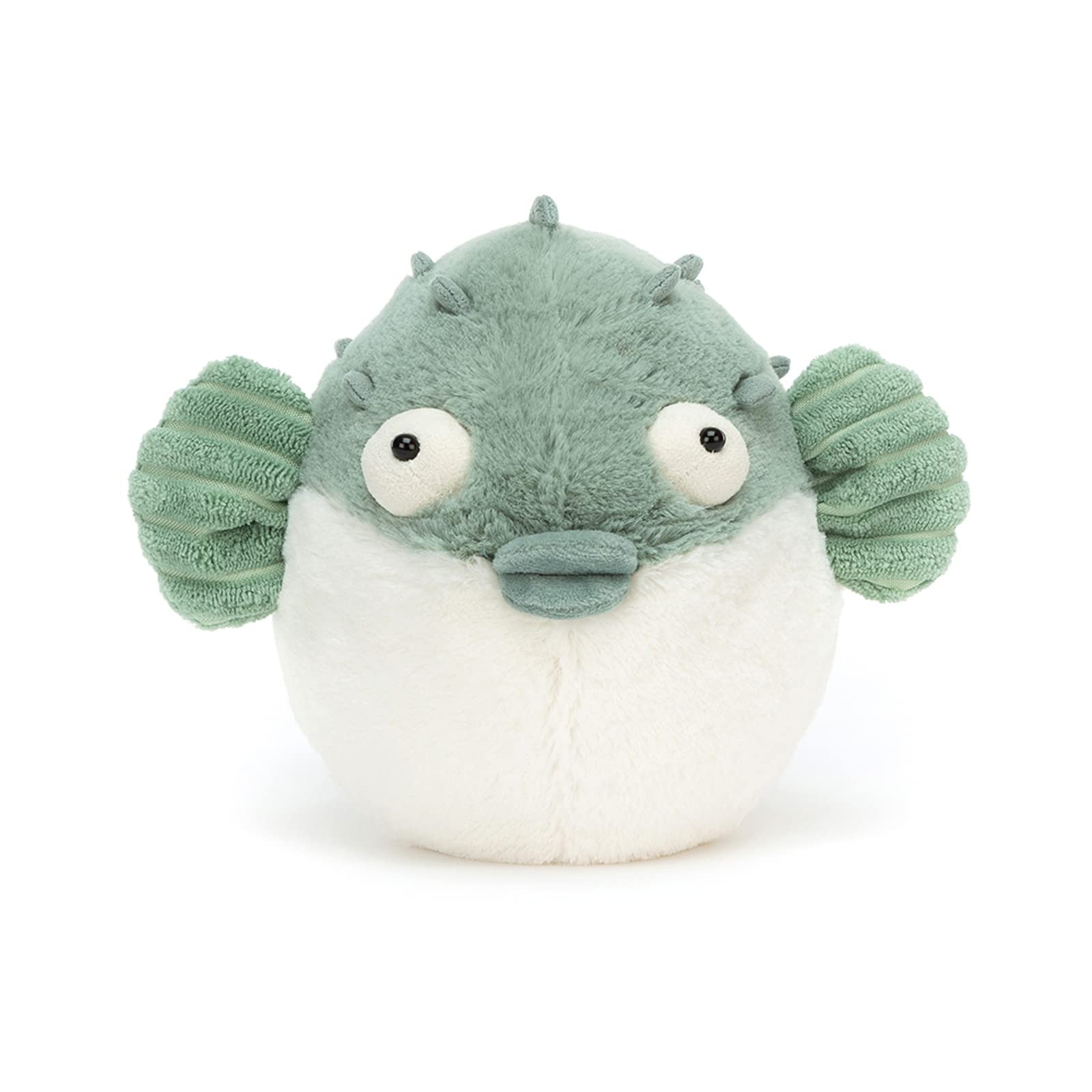 Jellycat Pacey Pufferfish Stuffed Animal, 7 inches | Ocean & Sea Plush Toy | Classic Children's Gift