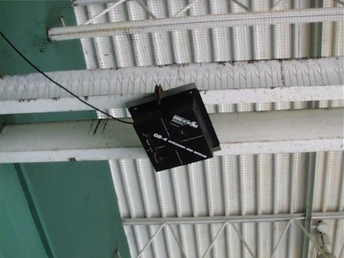 Bird-X Quadblaster QB4 Ultrasonic Bird Repeller, Covers 6,500 sq. ft.
