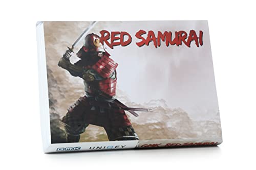 DROP GMK Redsuns Red Samurai Custom Mechanical Keyboard Keycap Set - 153-keys, Doubleshot, Cherry Profile, for 60%, 65%, TKL, Full-Size Layouts, and More (Red, Base Kit)