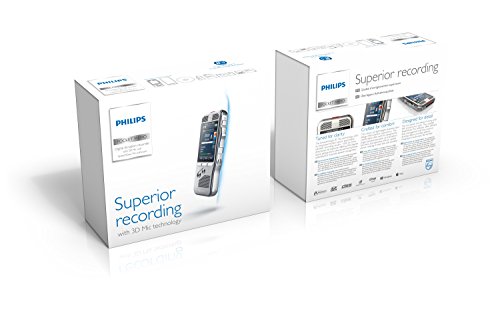 Philips DPM8000/01 Digital Pocket Memo with Speech Exec Pro Dictation Software and SR Module