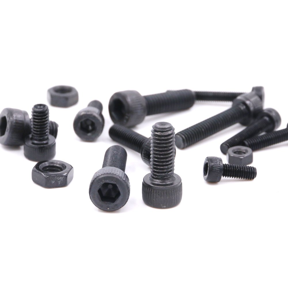 Hilitchi 510-Pcs M3 M4 M5 Alloy Steel Socket Cap Screws Hex Head Bolt Nuts Assortment Kit - 12.9 Grade Alloy Steel (Hex Socket)