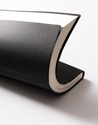 Minimalism Art, Classic Soft Cover Notebook Journal, Large Size, Composition B5 7.6" x 10", 176 Pages, Premium Thick Paper 100gsm, Fine PU Leather, Ribbon Bookmark, San Francisco (Dotted, Black)