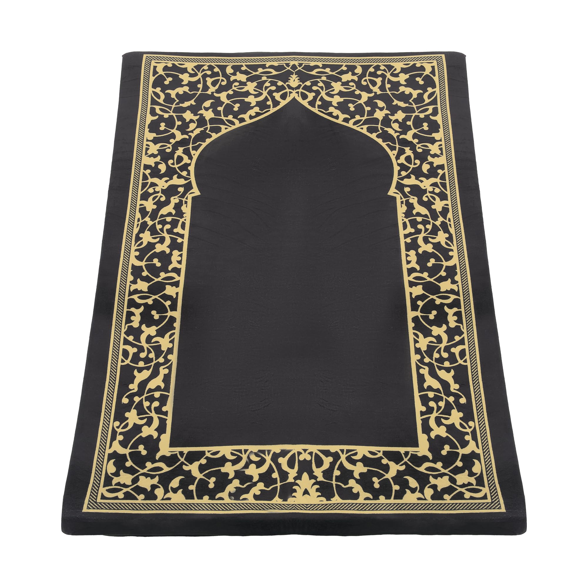 BALAPET Muslim Padded Prayer Mat,Islamic 2 Inch Thick Prayer Rug Ramadan Eid Gift for Men Women