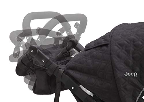 Jeep Cross-Country Sport Plus Jogging Stroller by Delta Children, Charcoal Galaxy