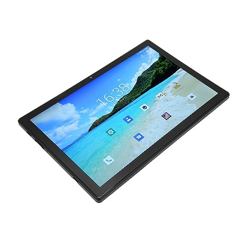 Airshi Gaming Tablet Aluminum Alloy Octa Core CPU 10.1in FHD Dual Camera Office Tablet for Business (US Plug)
