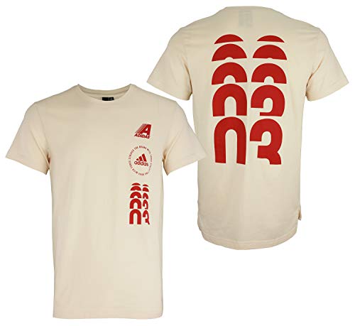 adidas Mens Hyper Stack TEE Linen Size 2XL