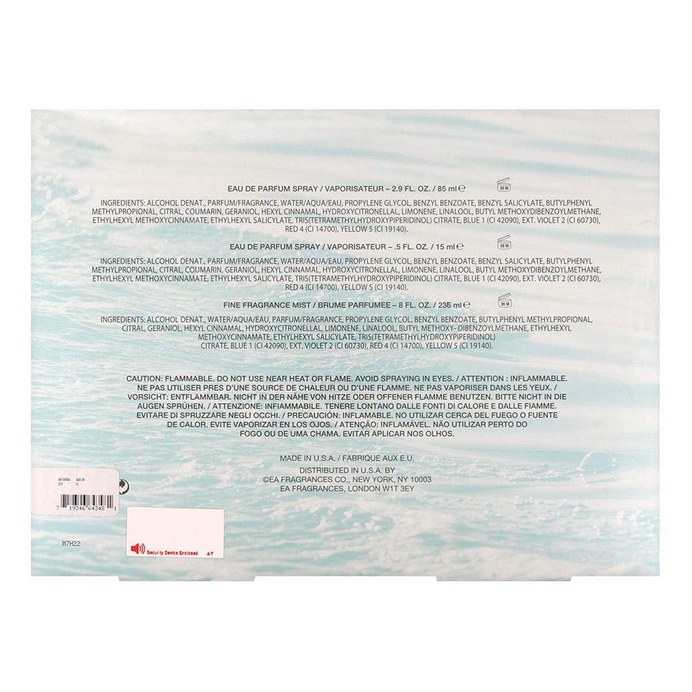 Jennifer Aniston Beachscape for Women 3 Piece Set with Eau de Parfum Spray + Fine Fragrance Mist + Fragrance Pen