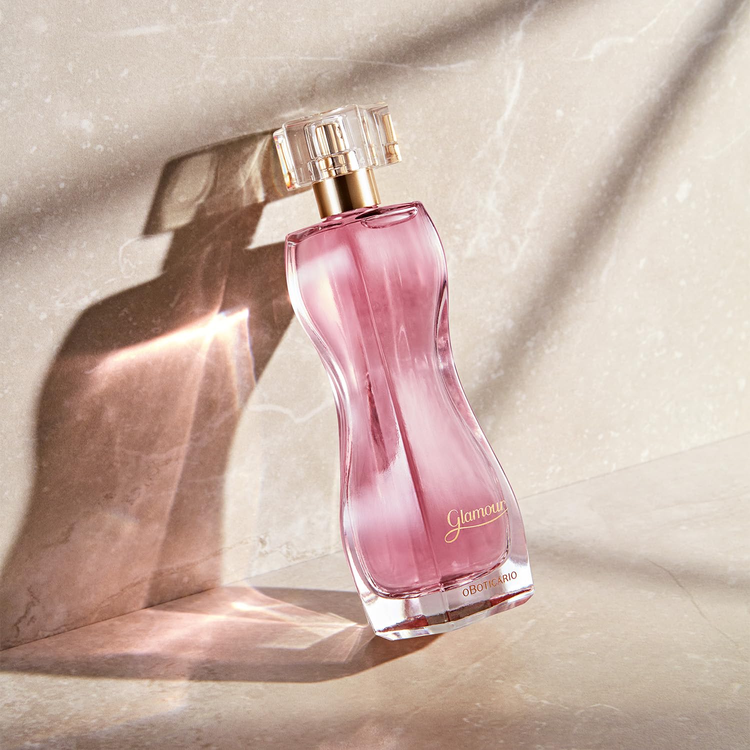 O BOTICARIO Glamour Eau de Toilette, Long-Lasting, Sweet and Floral Fragrance Perfume for Women, 2.5 Ounce