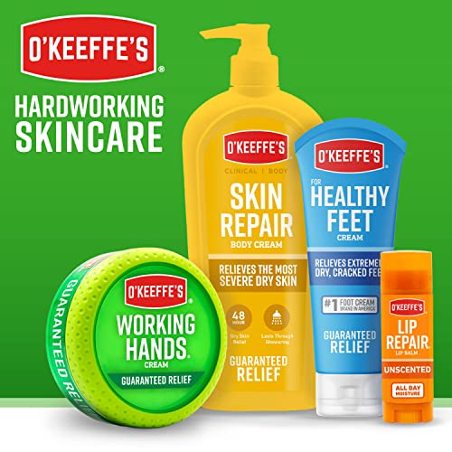 O'Keeffe's Skin Repair Body Lotion and Dry Skin Moisturizer, Pump Bottle, 12 ounce, Packaging May Vary