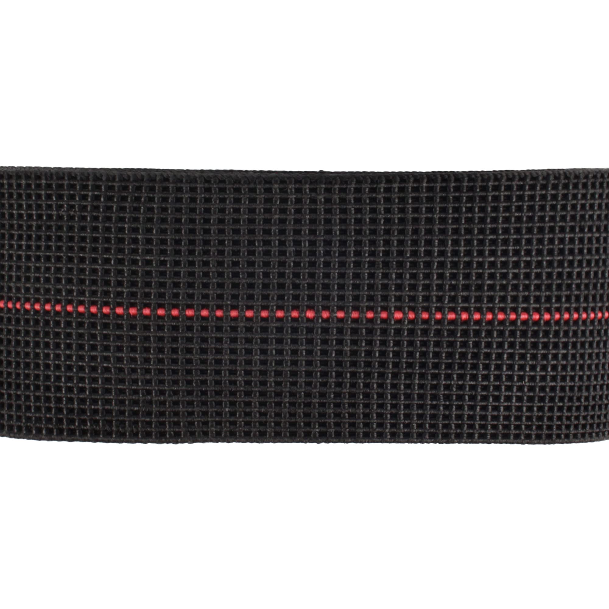 BambooMN Two-Inch Latex Elasbelt Webbing for Chair Repair - 40' Roll Black