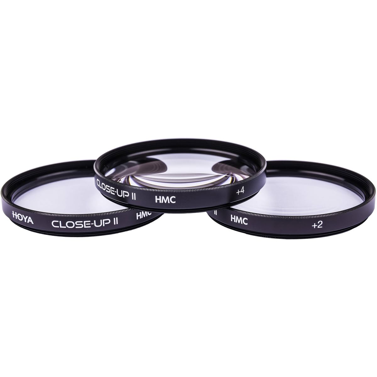 Hoya Close-Up Kit – Filter Set for Macro Photography (+ 1, 2, 4, 40.5 mm) Black