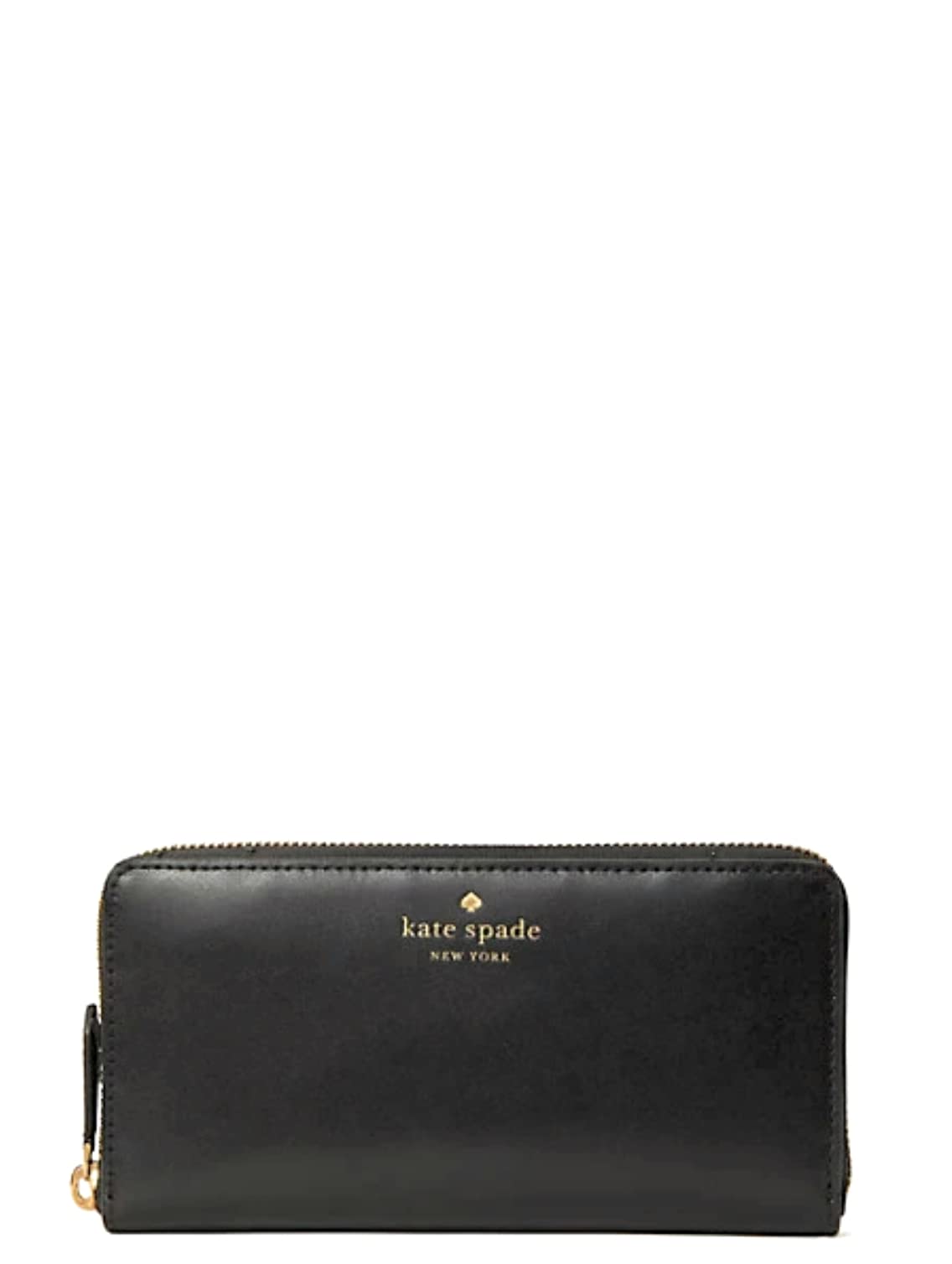 Kate spade new york Jana Large Continental Leather Wallet (Black)