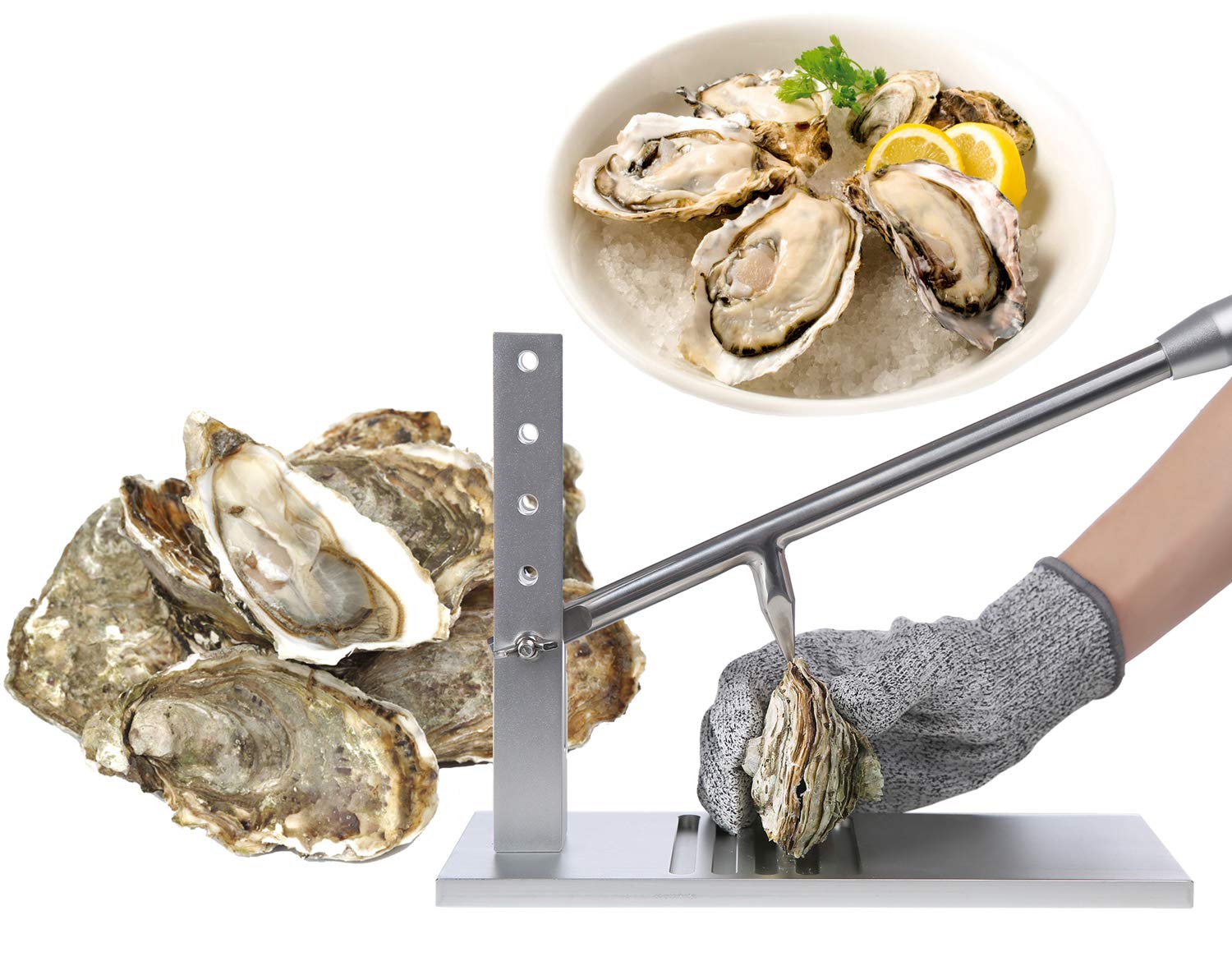 ropto Oyster Opener Tool Set Oyster Shucker Tool Set,Oyster Opening Machine Tool