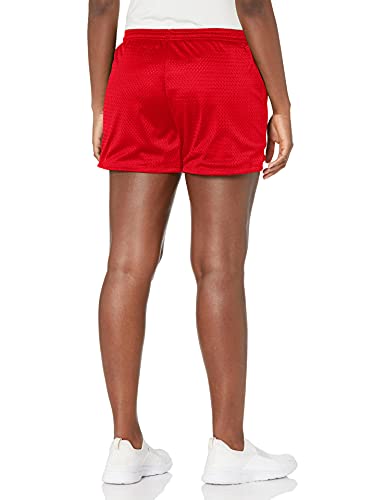 Champion Women's Mesh Short, Scarlet, XX-Large