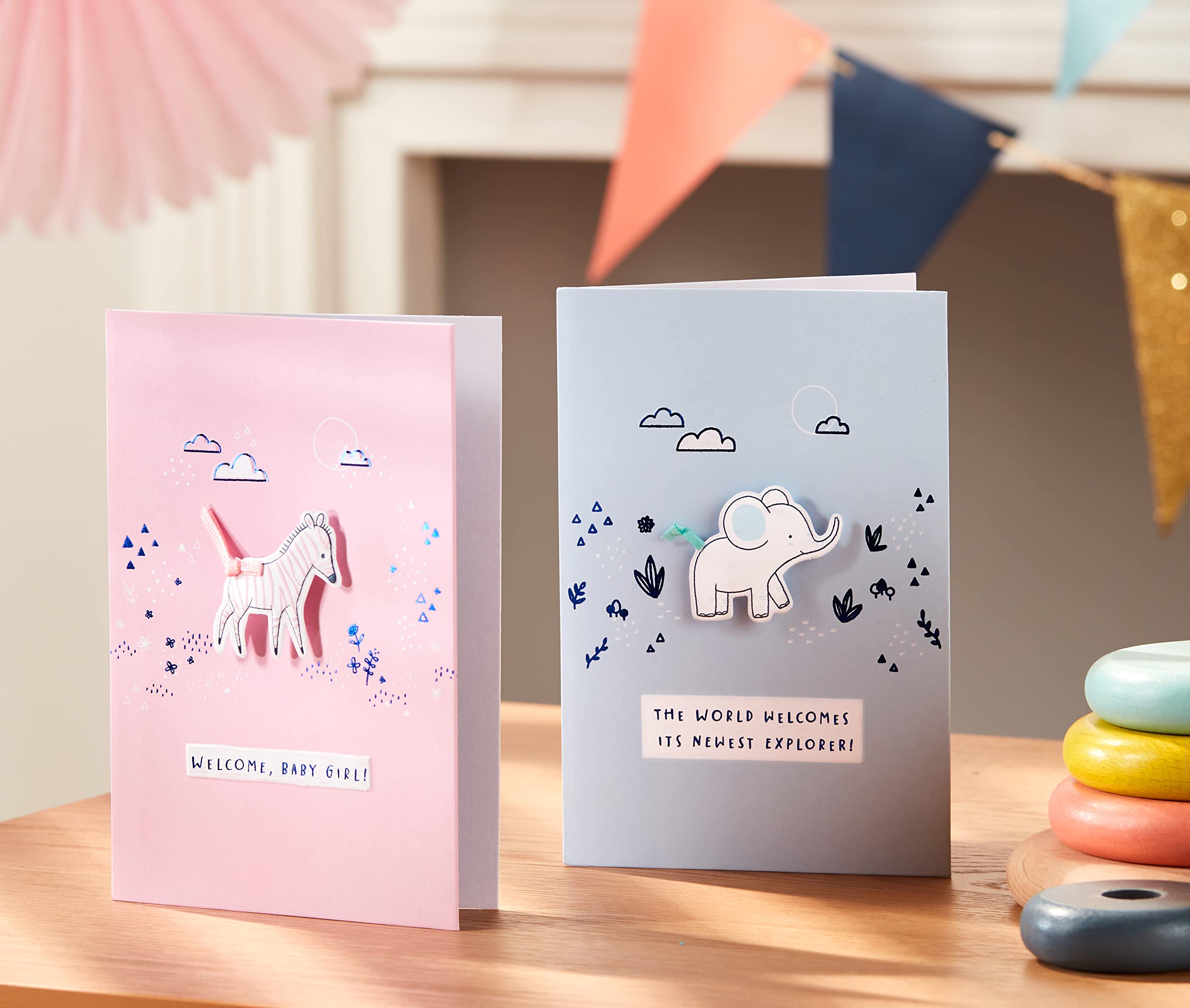 American Greetings New Baby Boy Card (Happy Discoveries)