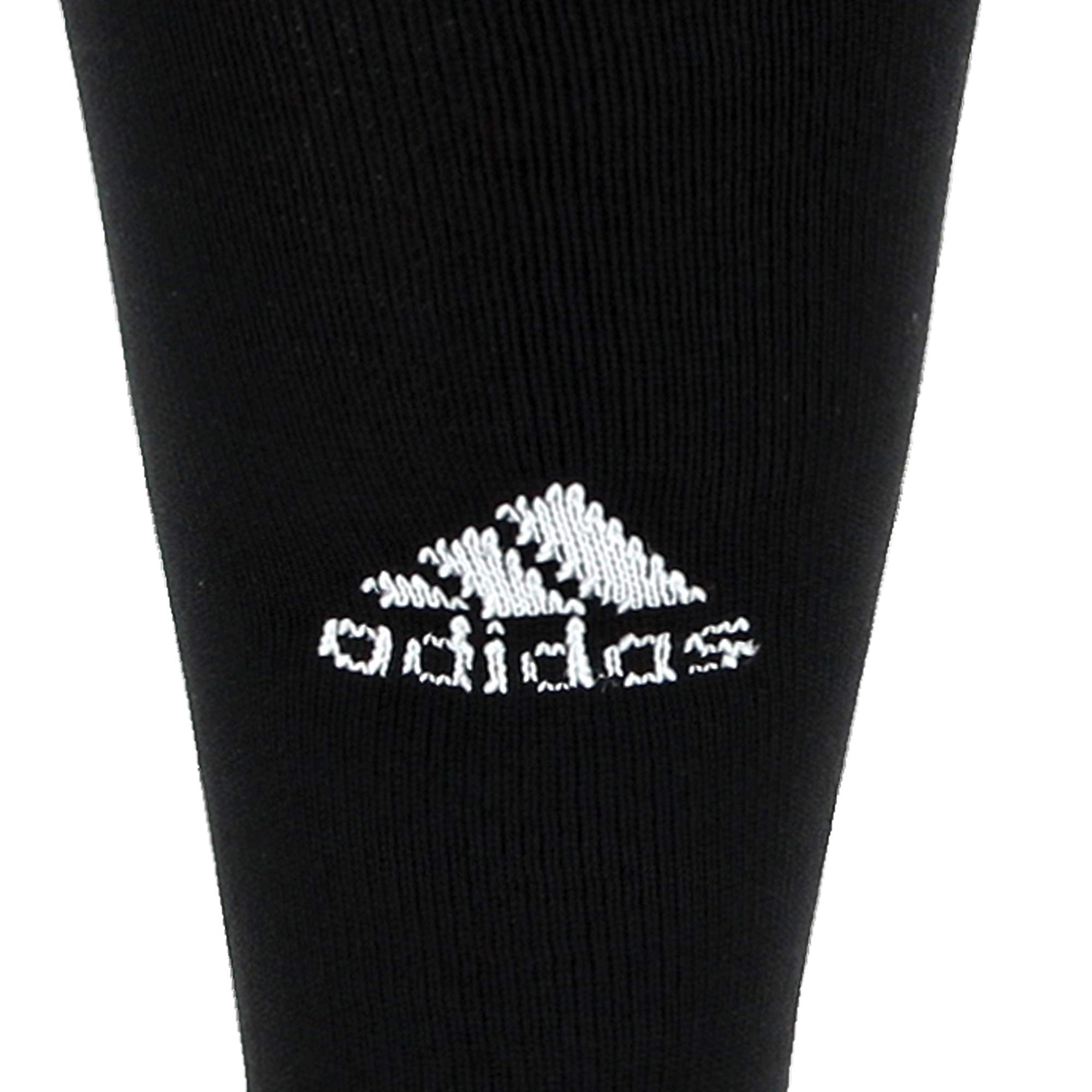adidas Metro 4 Soccer Socks for Boys, Girls, Men and Women (1-Pair), Black/Night Grey/White, Medium