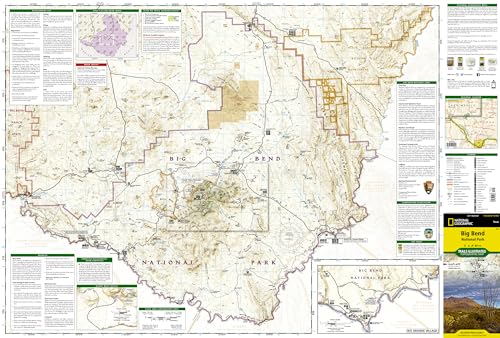 Big Bend National Park Map (National Geographic Trails Illustrated Map, 225)