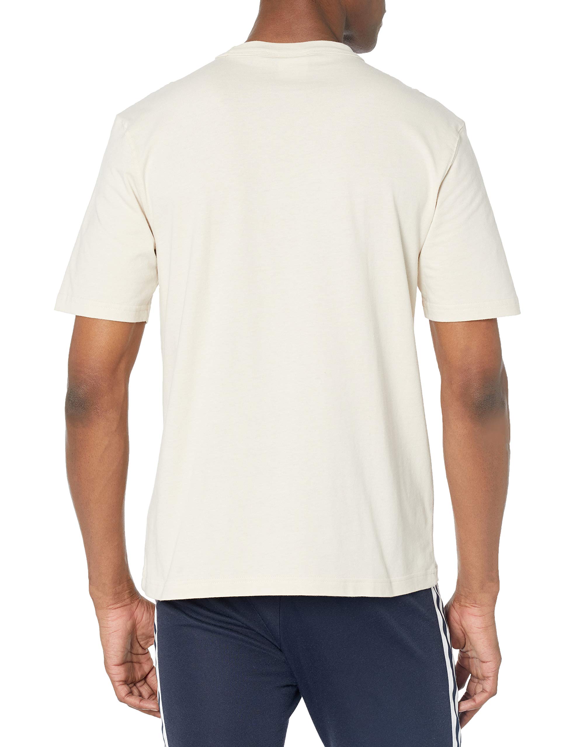 adidas Originals,mens,Silicon Badge Tee,Halo Ivory,X-Large