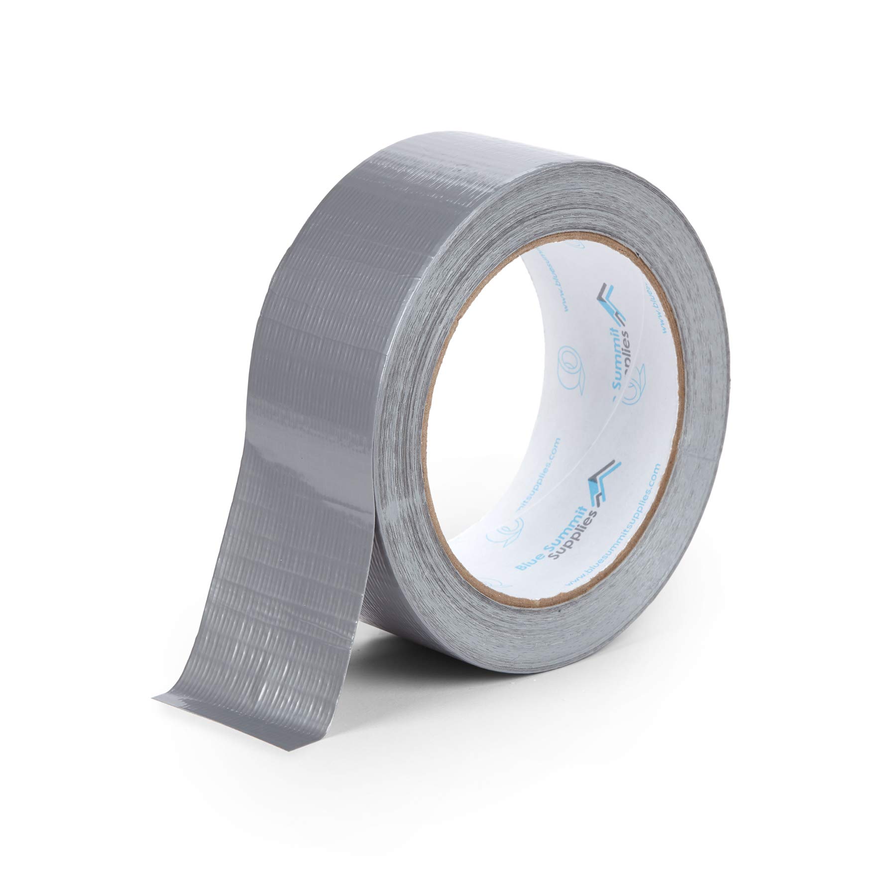 Blue Summit Supplies 6 Pack Duct Tape Multi Pack, Tear by Hand Design, Silver, Strong 7mil Thickness, Commercial Grade Strength, 30 Yard Length, 180 Total Yards Value Pack