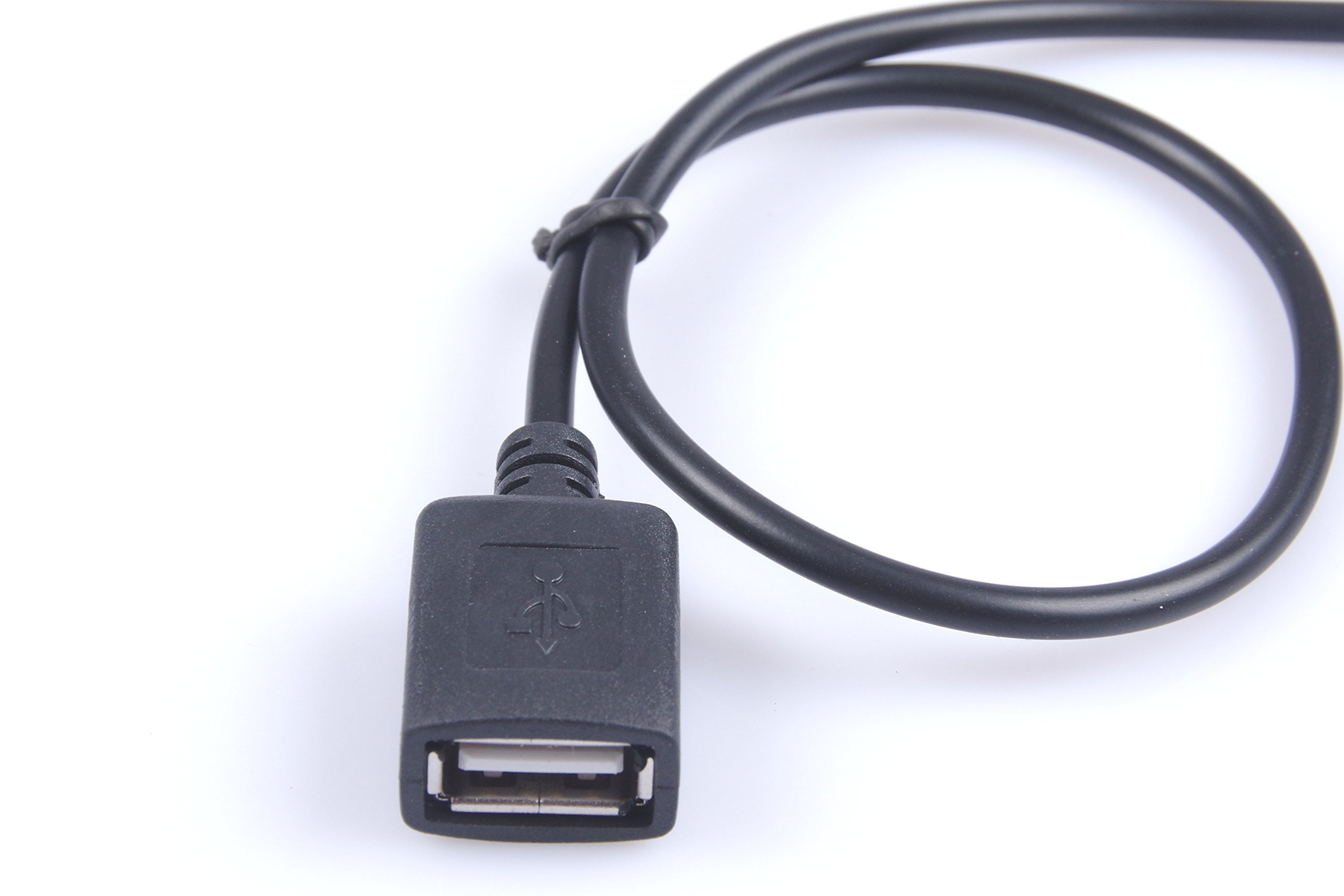 KNACRO DC-DC 12V to 5V 3A Step-Down Power Supply Module Car Power Converter Module A Type USB Female Output Port Over-Temperature Over-Current Short Circuit Protection