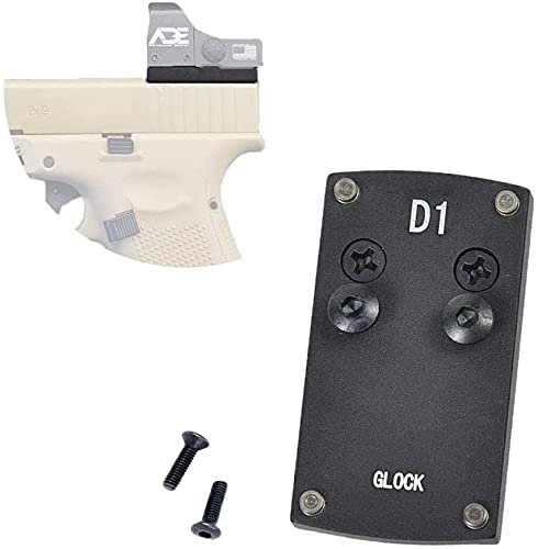 ADE Red Dot Mounting Plate for Glock, Taurus GX4,G3C,G3 with Factory Steel Sight for Vortex Venom/Viper,Buris Fastfire