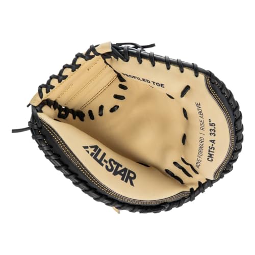 All-Star Top Star Series Catching Mitt - Left Hand Throw, Adult - Baseball Glove, Catchers Mitt