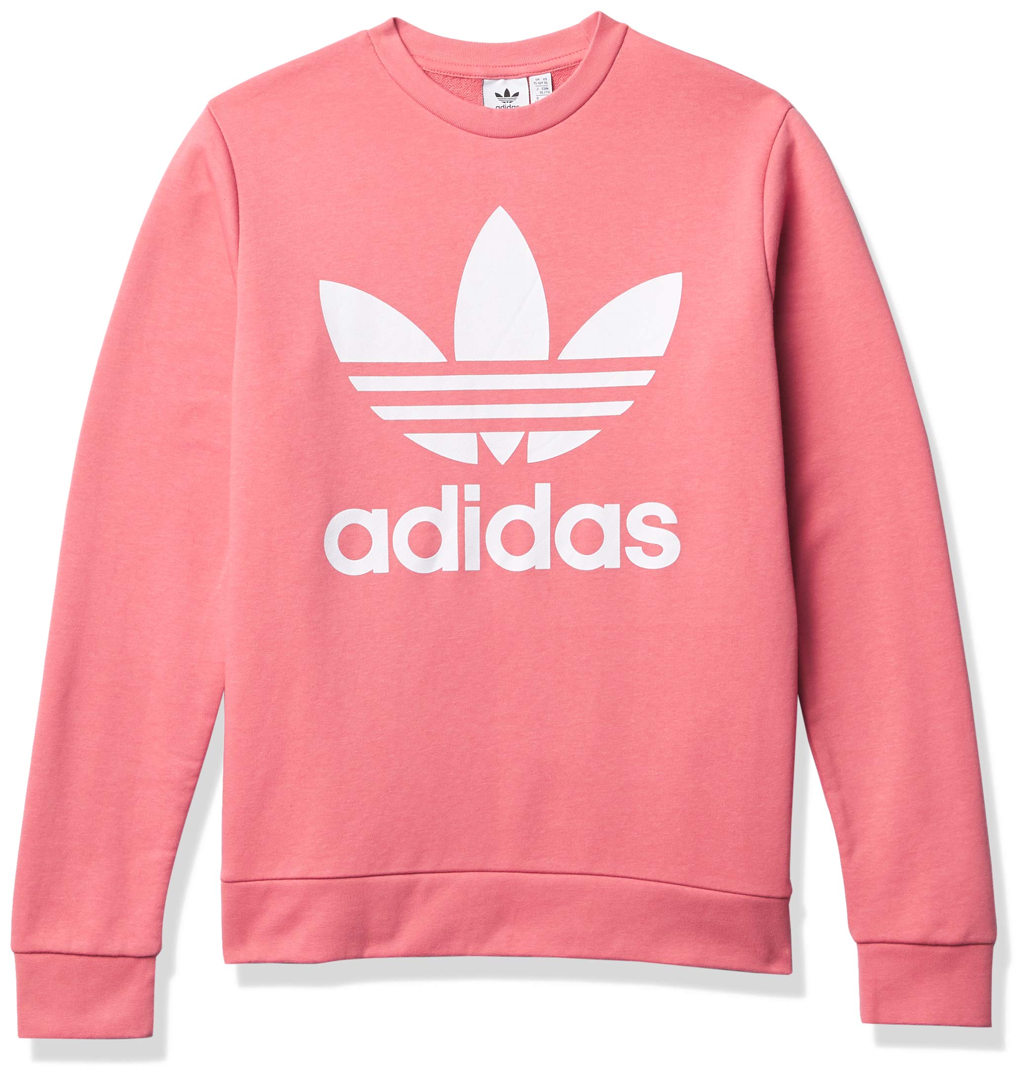 adidas Originals,unisex-youth,Trefoil Crew,Hazy Rose/White,Medium