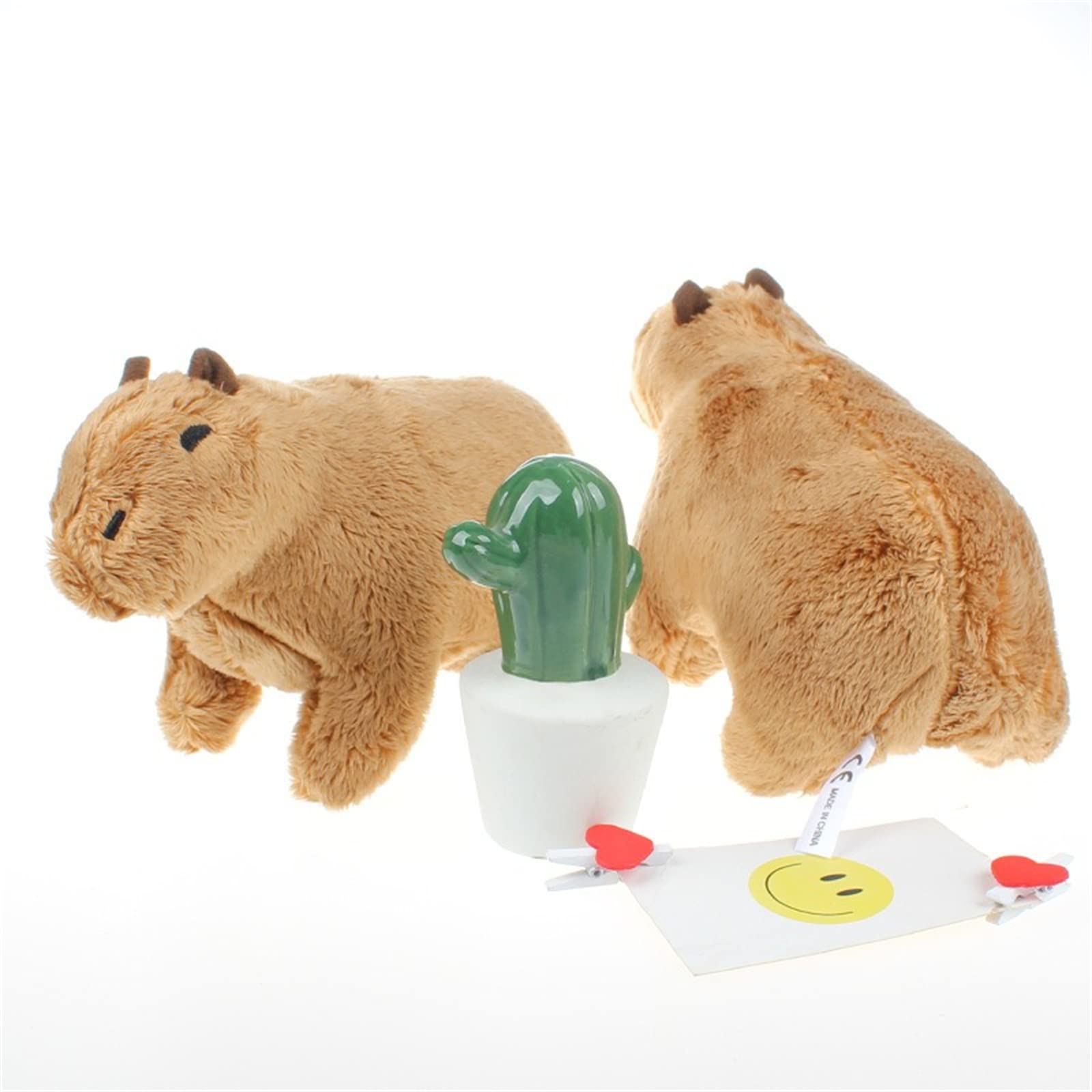 fokesty Capybara Stuffed Animal, Capybara Plush Cute Stuffed Animal, Birthday Girl Stuffed Animal