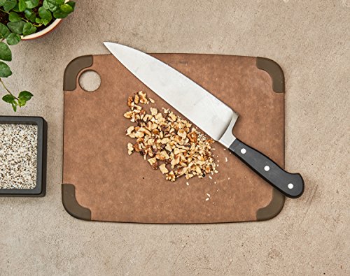 Epicurean Non-Slip Series Cutting Board, 11.5-Inch by 9-Inch, Nutmeg/ Brown