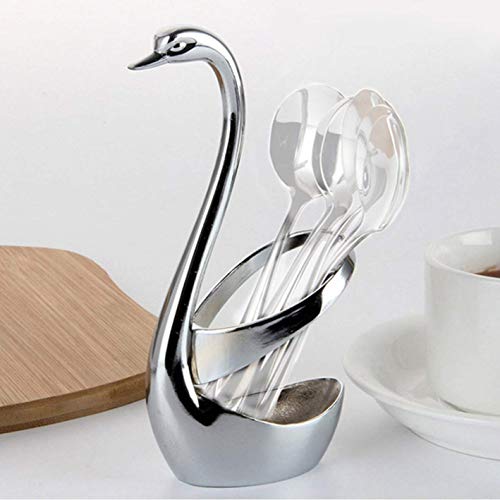 Amicc Stainless Steel Fork and Spoon Holder, Decoration Tableware Set