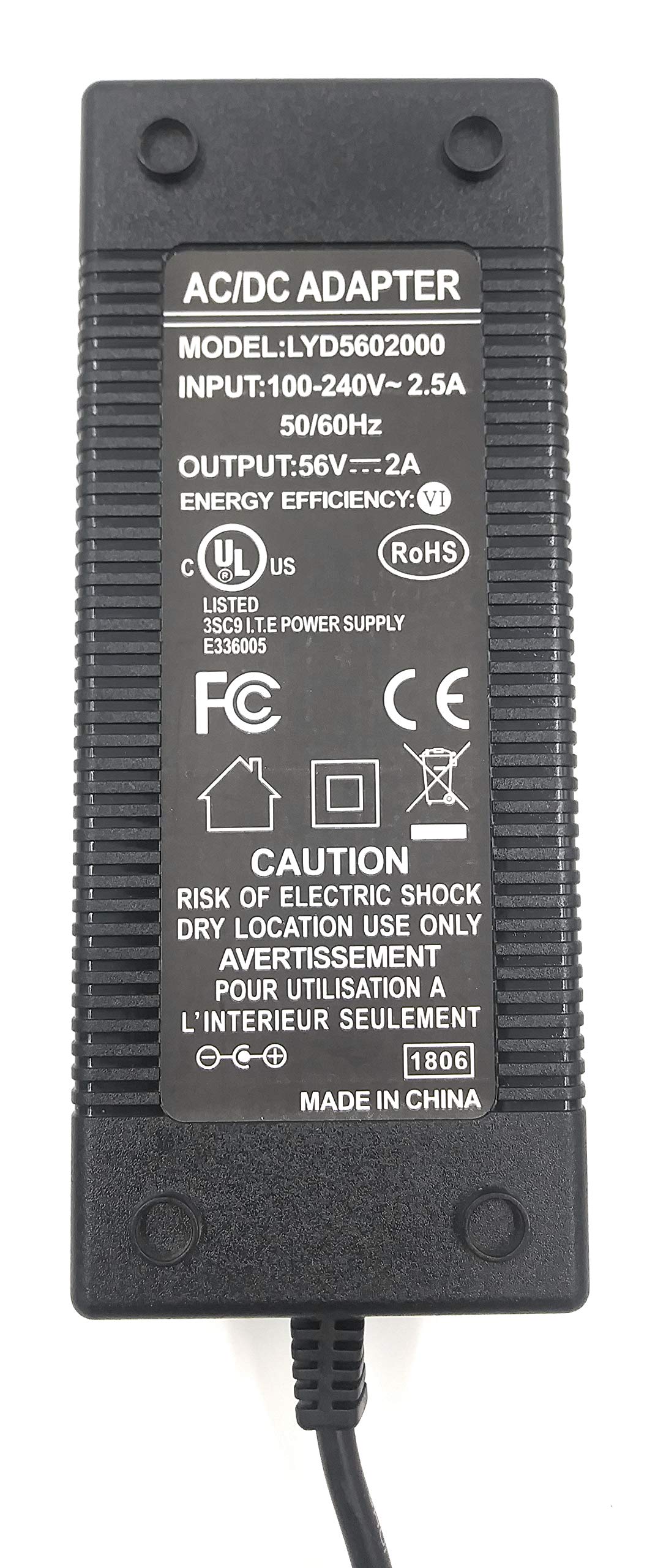 PoE Texas AT-8-56v120w | Gigabit 8 Port Active 802.3at Power Over Ethernet Injector | with 56 Volt 120 Watt Power Supply