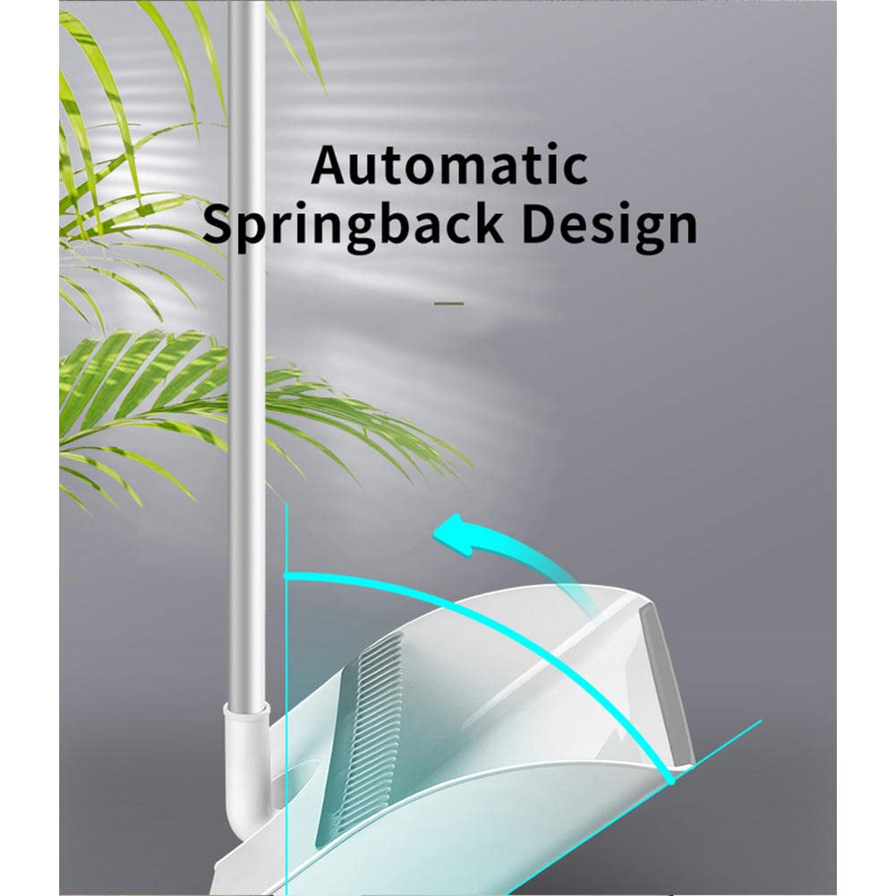 ACGrade Brooms and Dustpans Sets Magnetic Broom and Dustpan Set Cleans with Adjustable Handl Use Upright Stand Up Broom Dustpan Combo Collapsible Broom Outdoor Broom and Dustpan