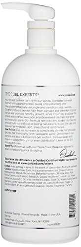 Ouidad Curl Immersion Low-Lather Coconut Cleansing Conditioner, 33.8 Fl Oz